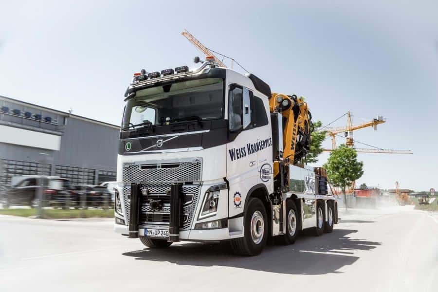 Ladekrane in Ausgsburg mieten bei Weiss Kranservice